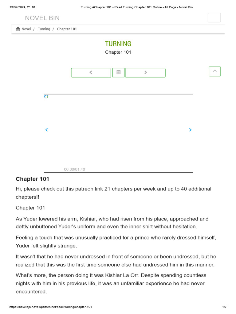 Turning #Chapter 101 - Read Turning Chapter 101 Online - All Page ...