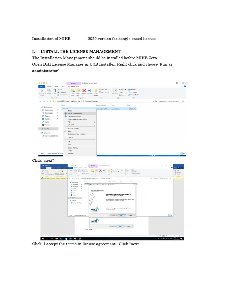 Installation Guide for 2022 Version_MIKE ZERO | PDF