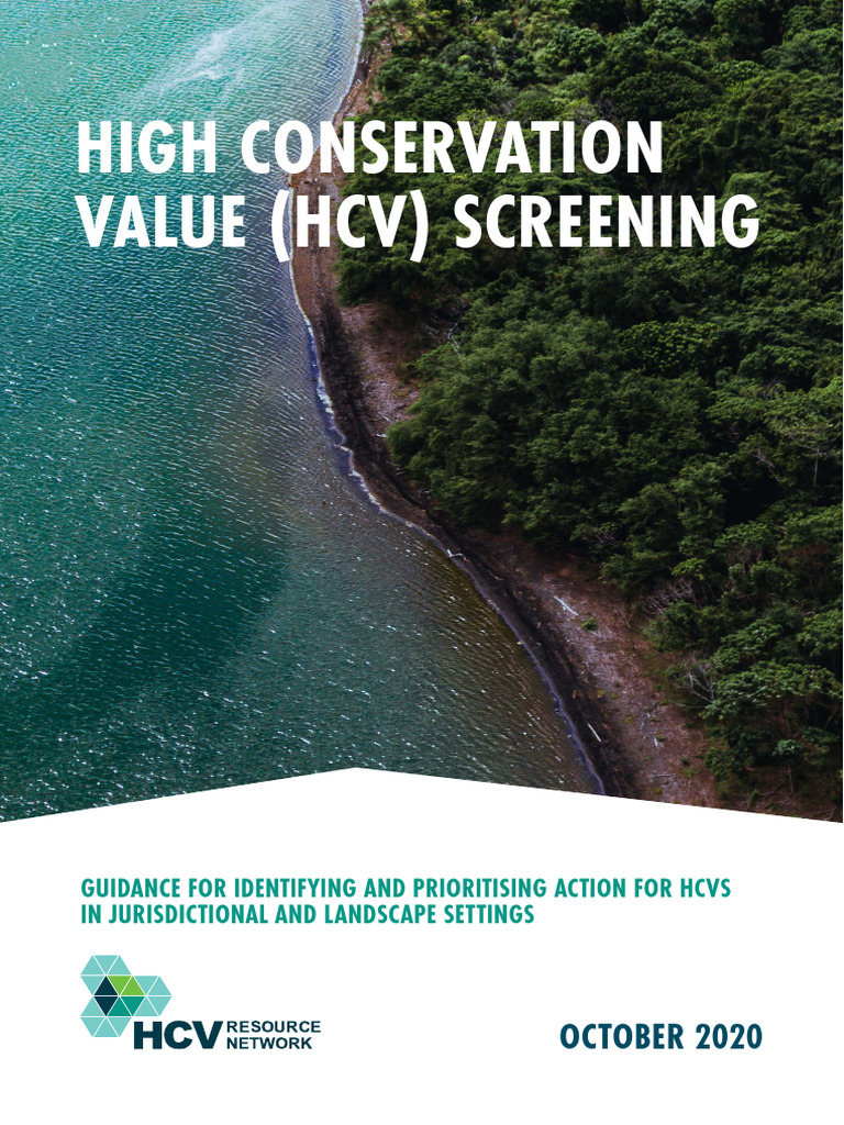 HCV ScreeningGuide | PDF | Biodiversity | Forest Stewardship Council