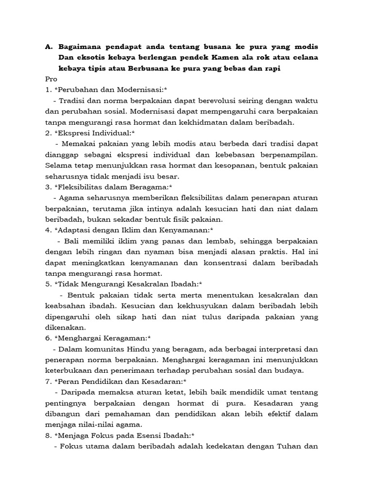 Contoh Mosi | PDF | Perjalanan | Gaya Hidup