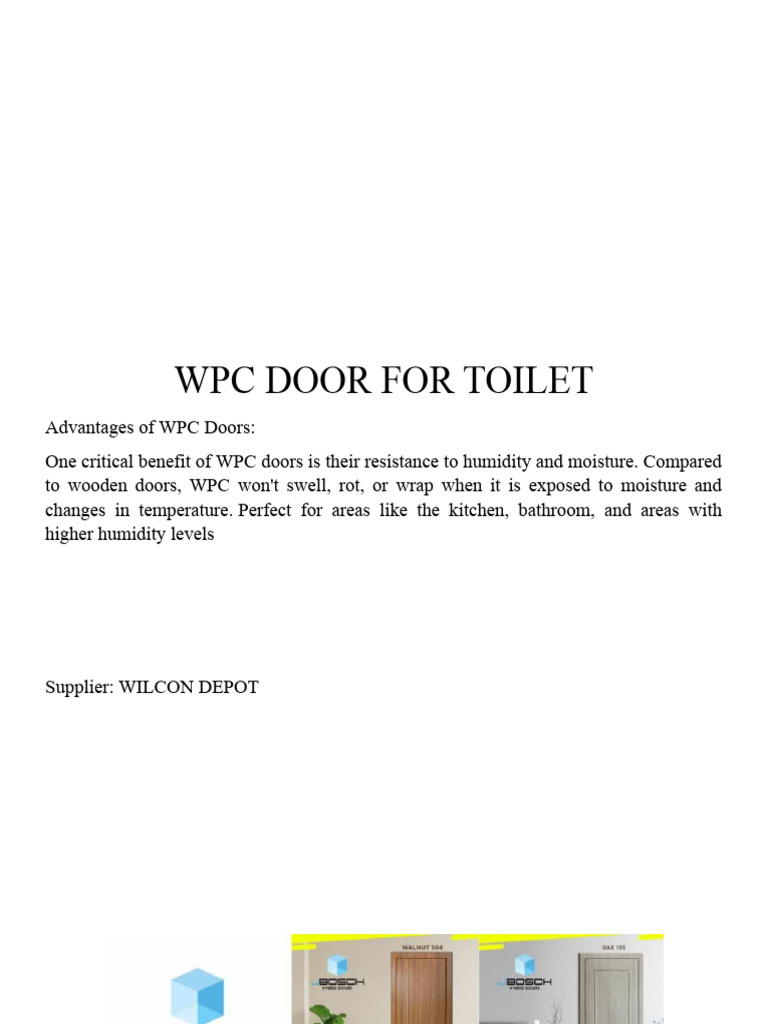 WPC Door For Toilet | PDF | Computers | Technology & Engineering