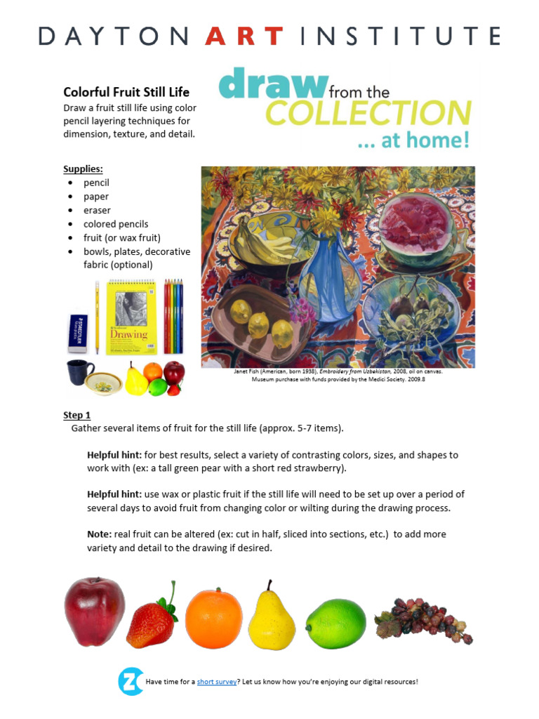 DrawCollection ColorfulFruitStillLife March2022 FINAL | PDF | Shape ...
