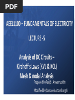SUPERNODE Circuit Analysis (@B) | PDF | Electrical Network | Network ...