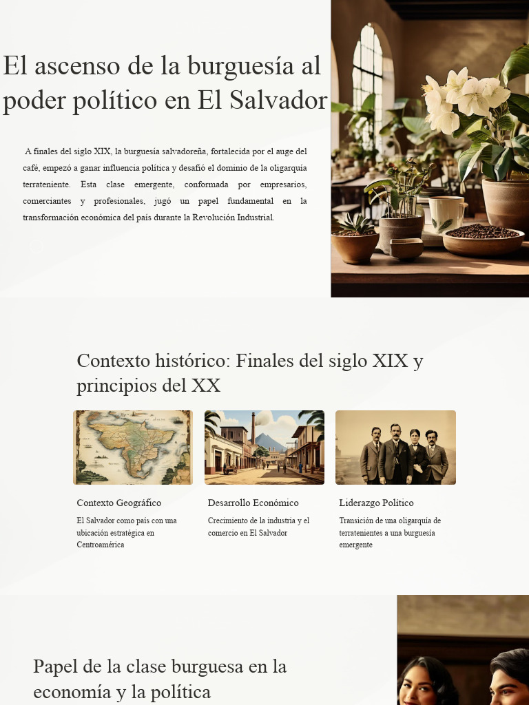 El Acenso de La Burguesia Al Poder Politico y Prudencia Ayala en El ...
