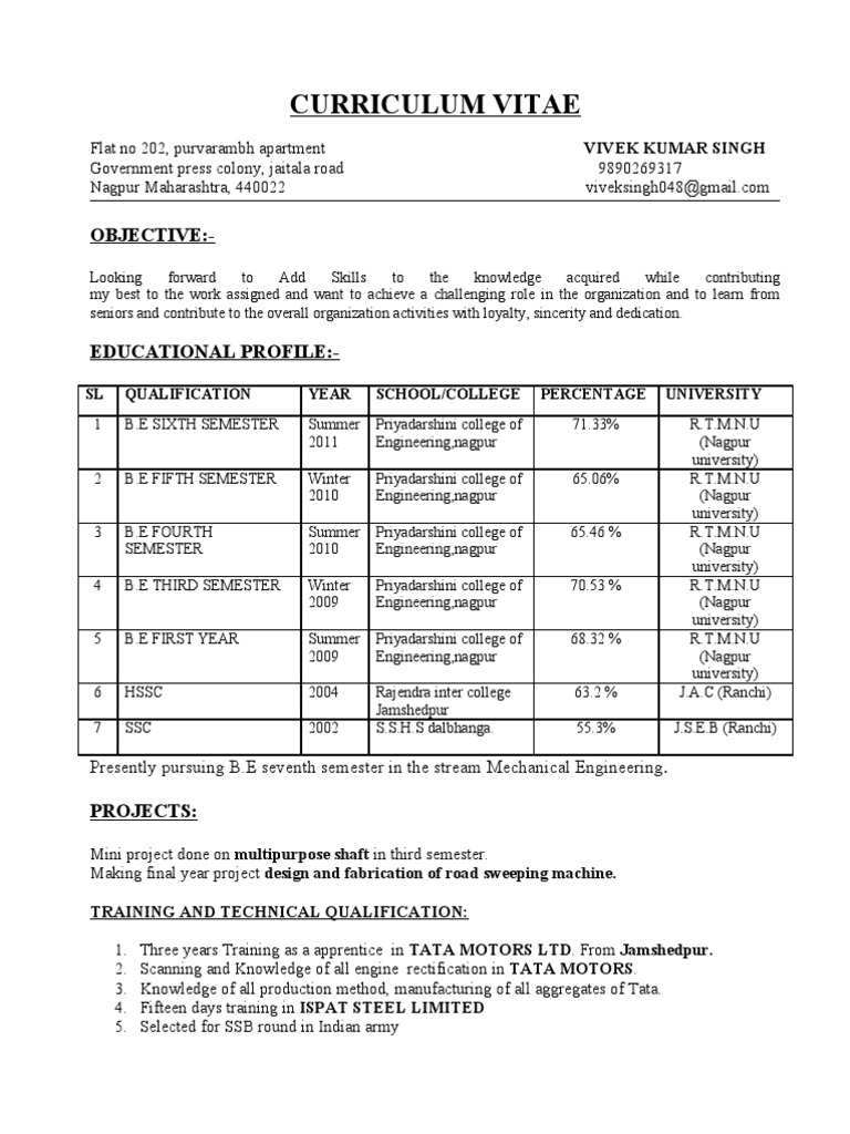 Vivek Resume | PDF