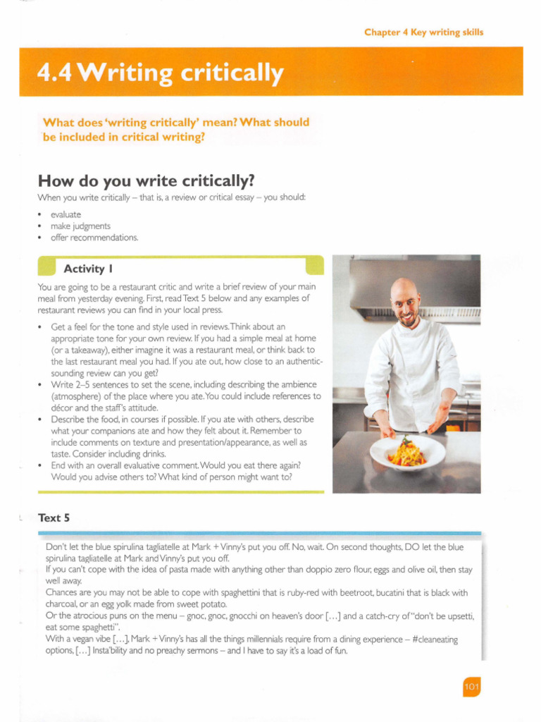 Writing Critically | PDF
