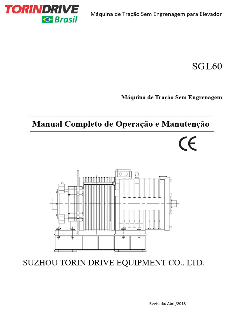 Manual Técnico Máquina Sem Engrenagem SGL60 Rev00 Atualizado | PDF ...