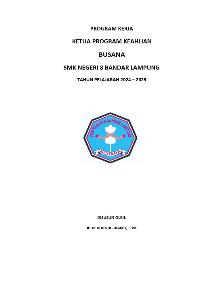 Program Kerja Kajur 2024-2025 Fix | PDF | Seni