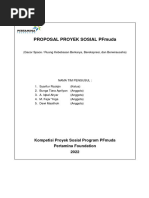 Template Proposal P2MW 2022 | PDF | Bisnis | Seni