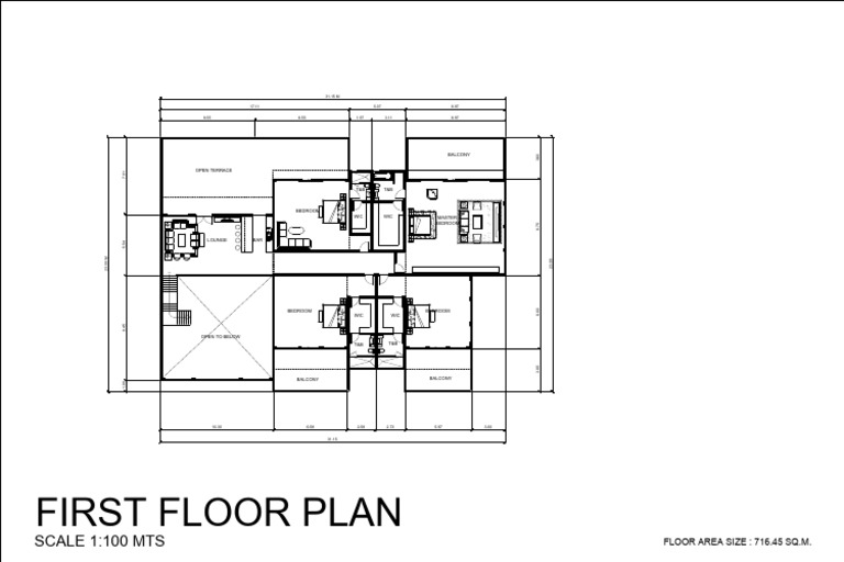 FLOOR PLAN HOUSE-first | PDF