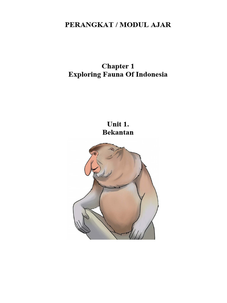 Modul Ajar Chapter 1 Unit 1 Pembelajaran 1 & 2 | PDF Modul Ajar Chapter 1 Unit 1 Pembelajaran 1 & 2 | PDF