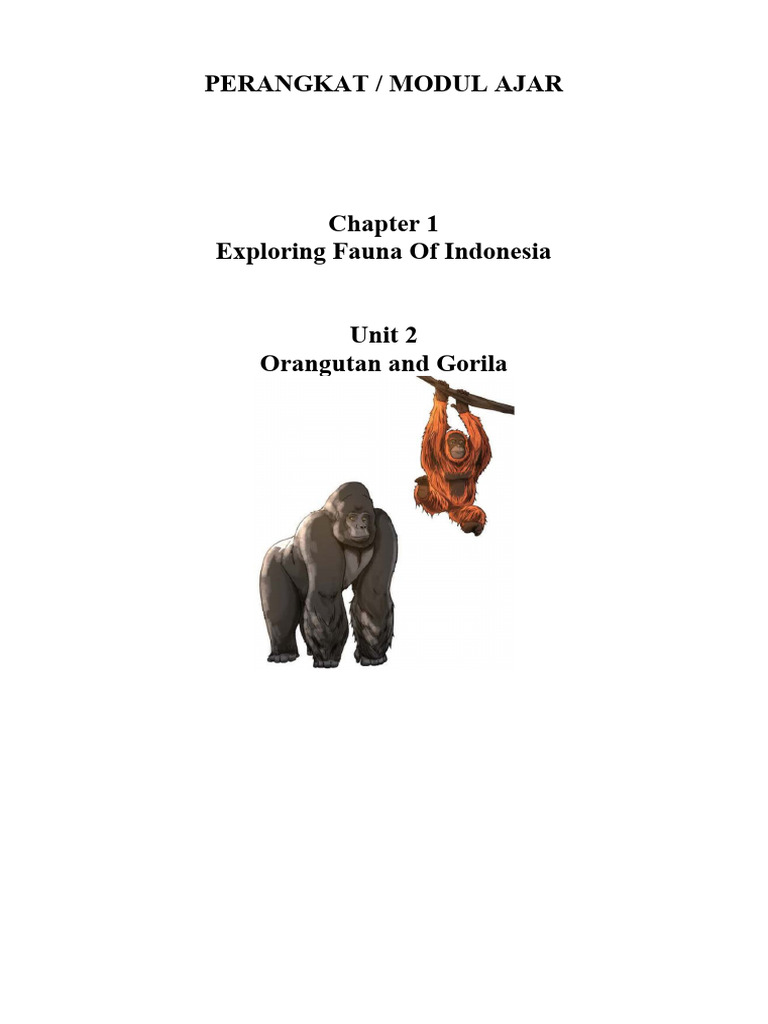 Modul Ajar Chapter 1 Unit 2 Pembelajaran 3 & 4 | PDF