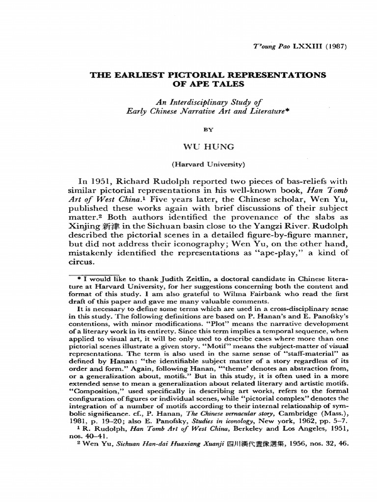 Earliest-Pictorial-Representations-of-Ape-Tales | PDF Earliest-Pictorial-Representations-of-Ape-Tales | PDF