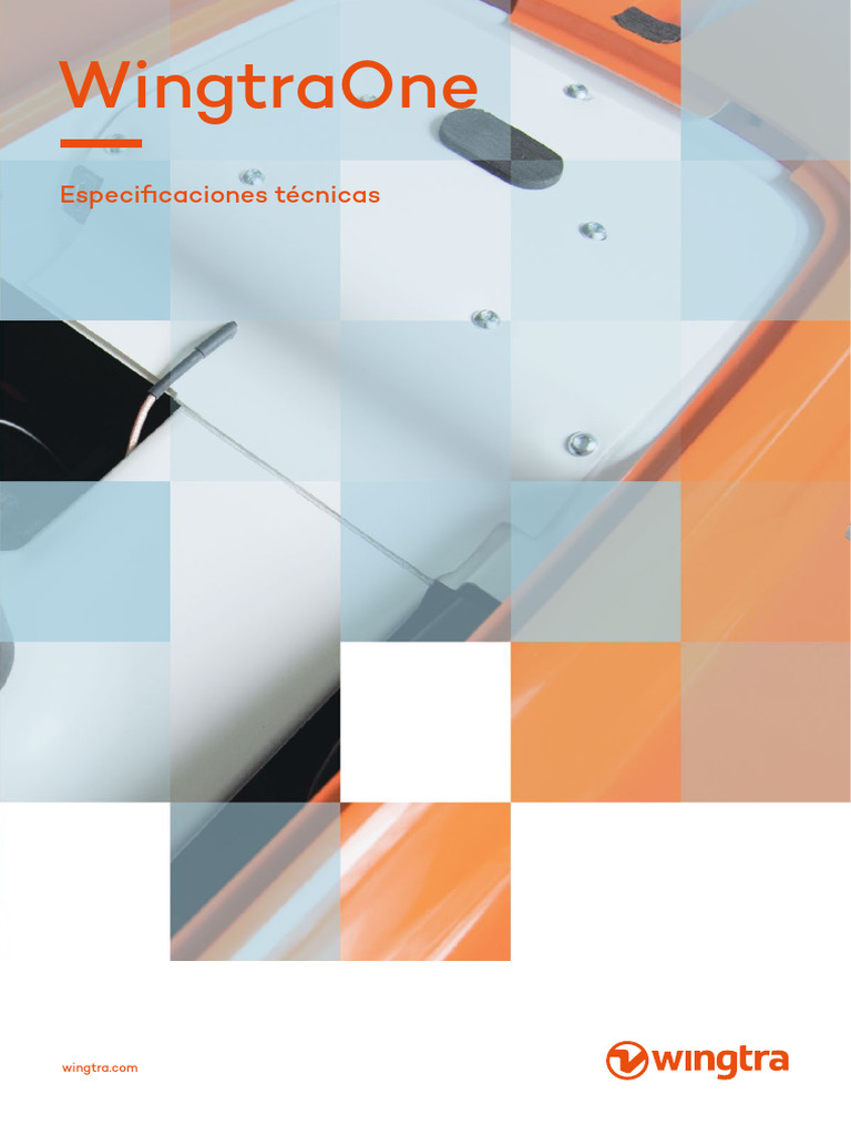 WingtraOne Especificaciones Técnicas | PDF | Aeronave | Aviación