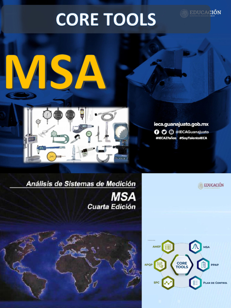 Core Tools Msa 2021 | PDF | Medición | Calibración