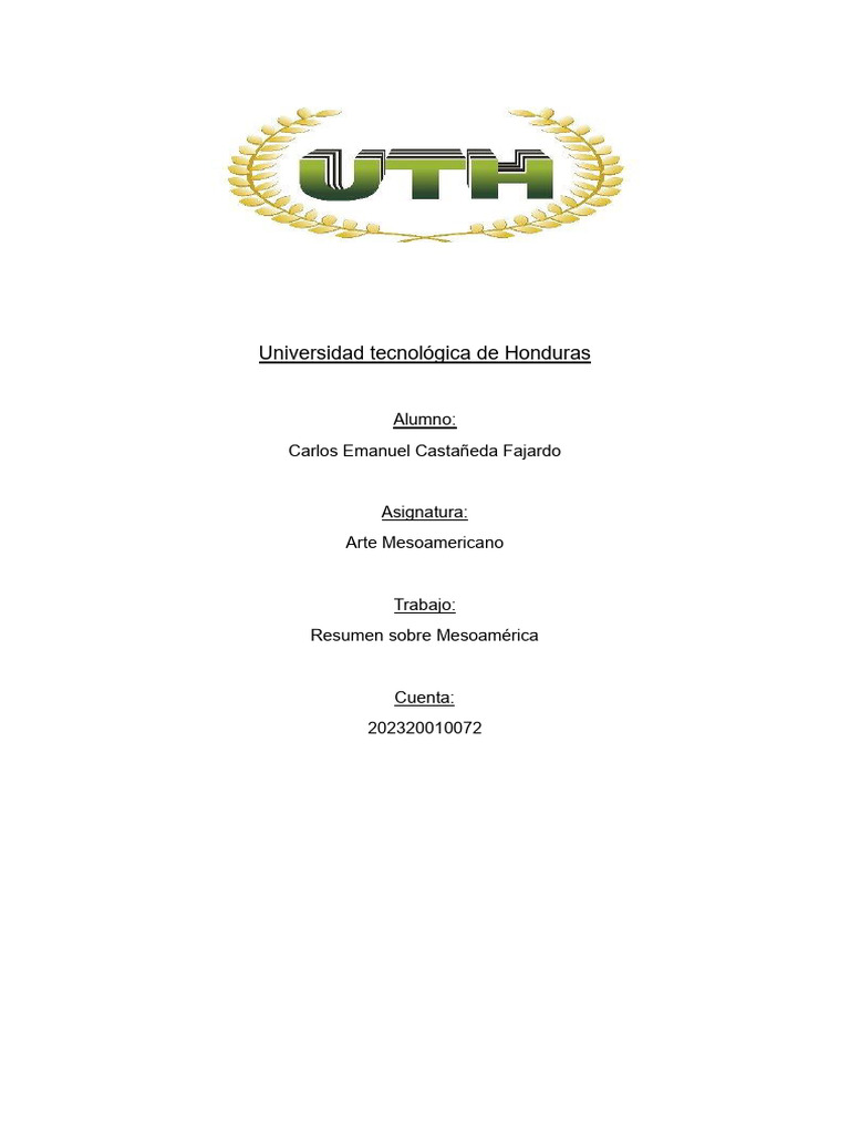 Mesoamerica Carlos Castañeda | PDF | Mesoamérica | Civilización maya