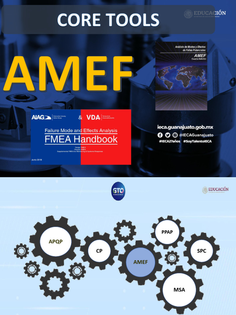 3.-Core Tools Amef DP 2021 | PDF | Ingeniería de confiabilidad | Diseño