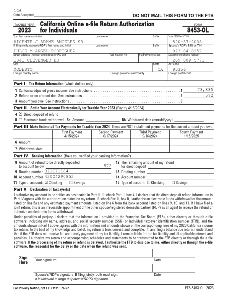 Tax 2023 | PDF | Tax Refund | Personal Finance