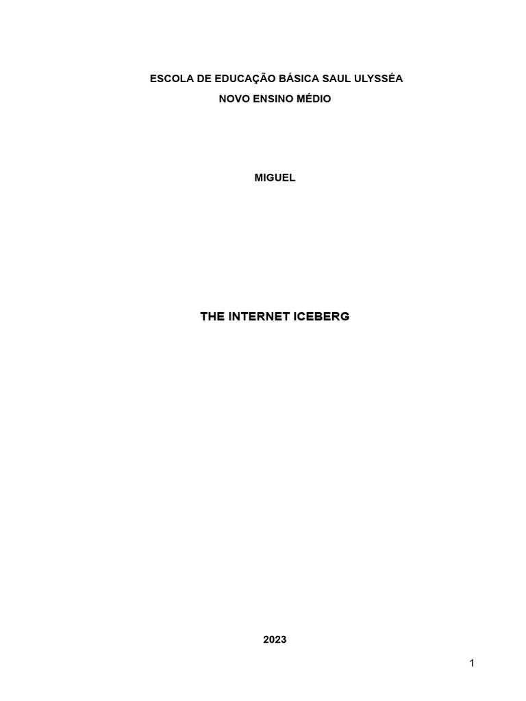 Iceberg | PDF | Internet | Privacy