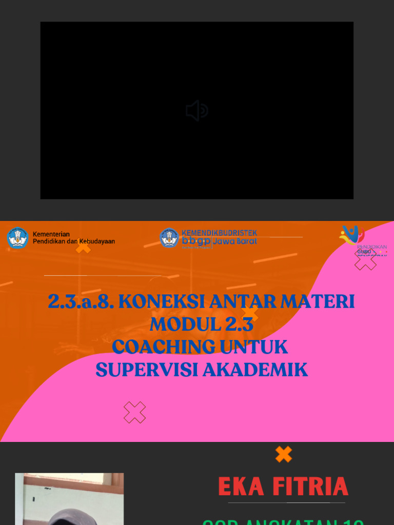 KONEKSI ANTAR MATERI MODUL 2.3 COACHING UNTUK SUPERVISI AKADEMIK - Eka Firia | PDF ...