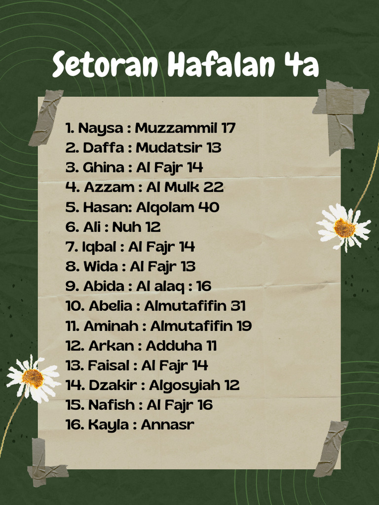 Hijau Minimalis Memo Harian - 20240723 - 113227 - 0000 | PDF