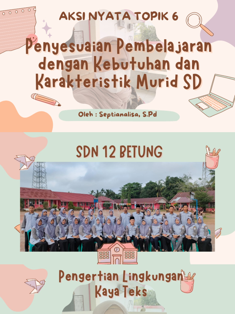 Aksi Nyata Topik 6 | PDF