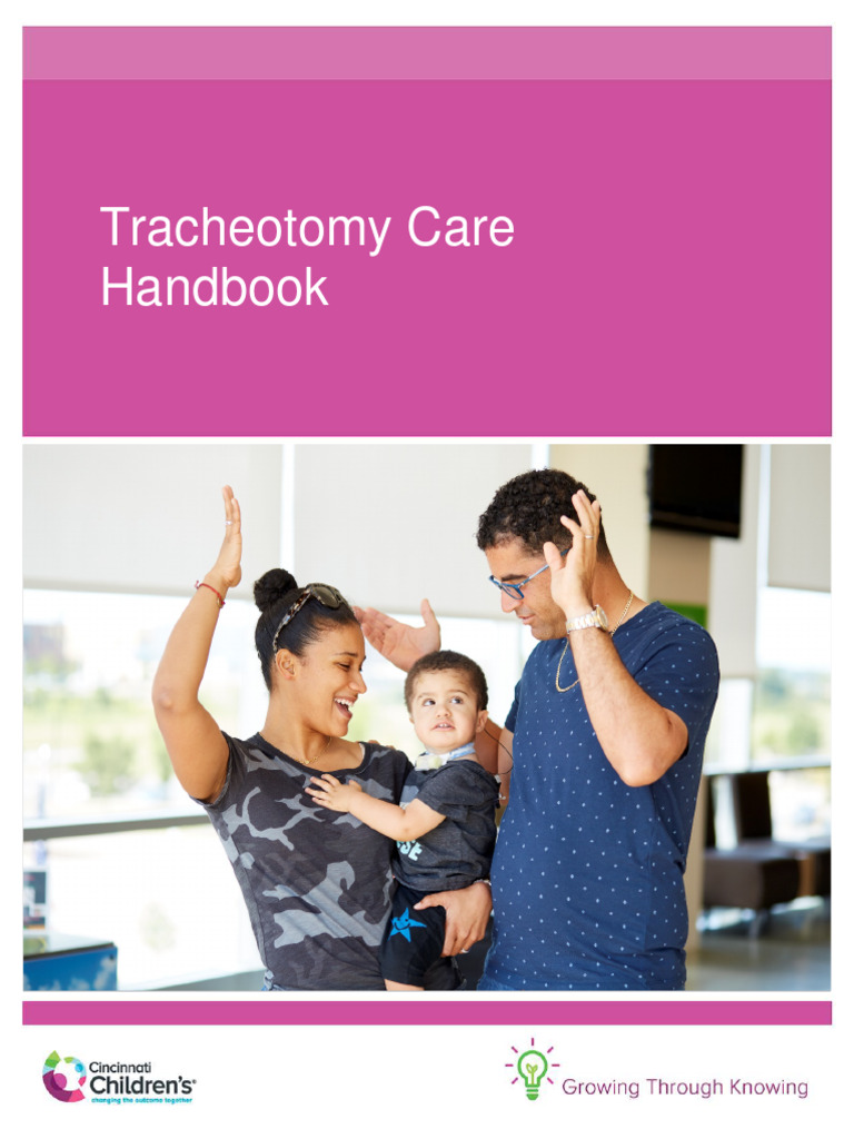 Tracheotomy Care Guide for Parents | PDF | Speech | Communication