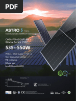 (ASTRONERGY) Datasheet - ASTRO N5 - 560 - 580 N-TYPE - MONOFACIAL | PDF ...