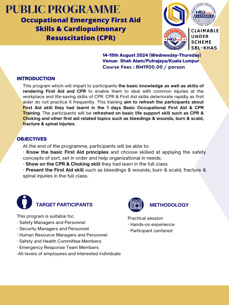 First Aid Brochure (5) | Download Free PDF | First Aid ...