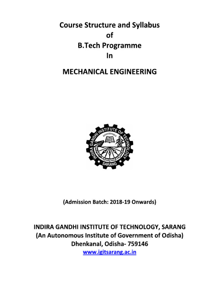 3rd Year Syllabus | PDF