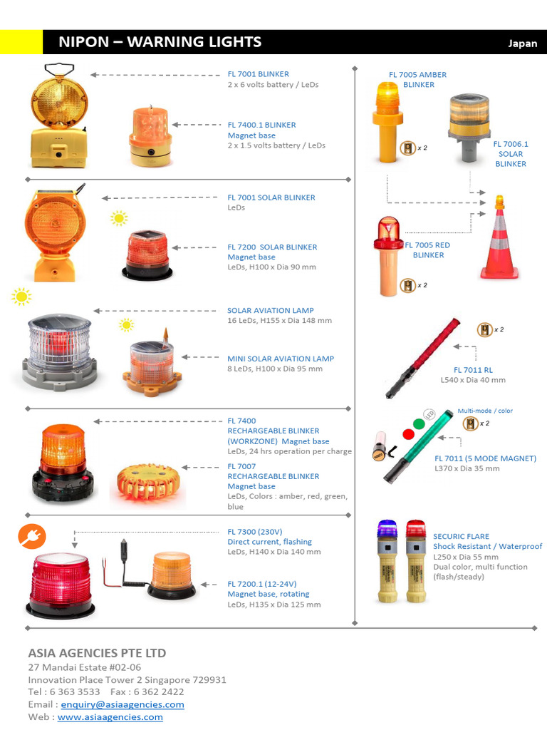WARNING LIGHTS | Download Free PDF | Light Emitting Diode ...