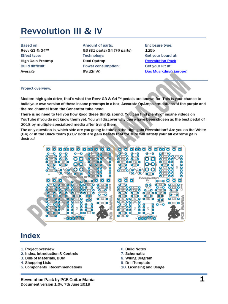 Revolution IV Drilling Template | PDF | Electrical Engineering | Electricity