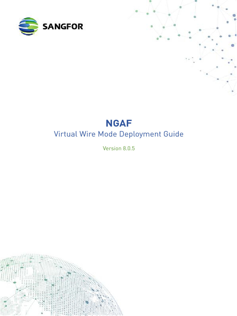 SANGFOR - NGAF - V8.0.5 - Virtual Wire Mode Deployment Guide | PDF ...