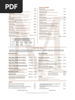 Marble Restaurant Menu Overview | PDF | Sauce | Pickling