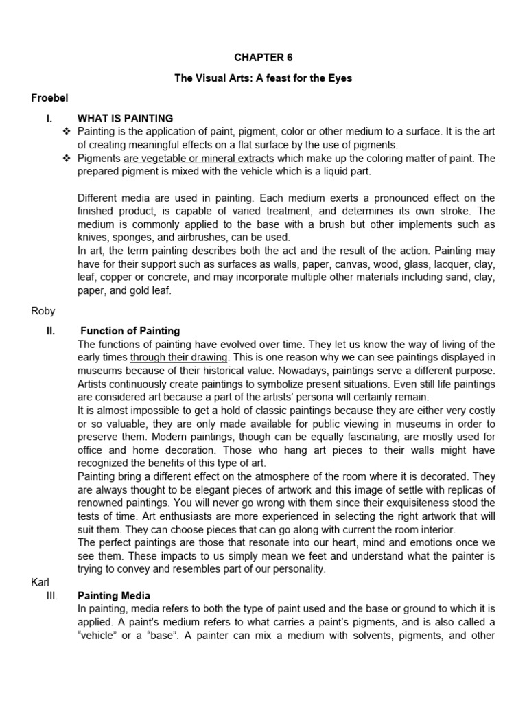 CPAR Doc 3 | PDF | Composition (Visual Arts) | Color