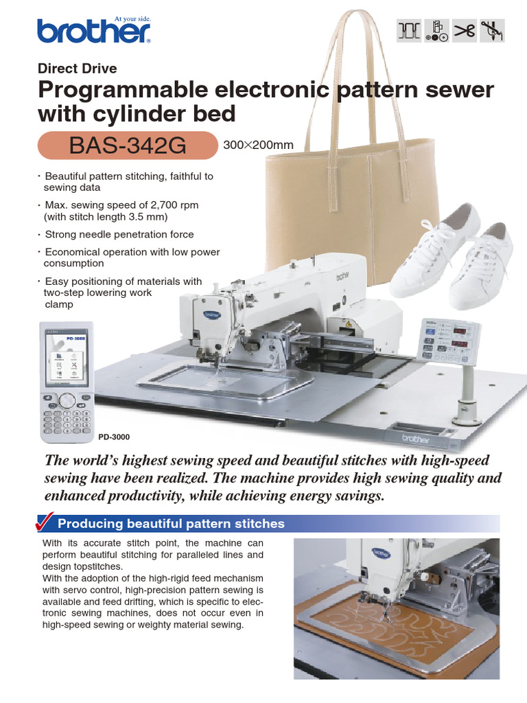 Bas 342g 07-2007 Brother English Catalogue | PDF