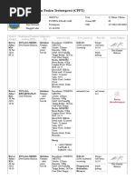Contoh CPPT (Terisi) | PDF