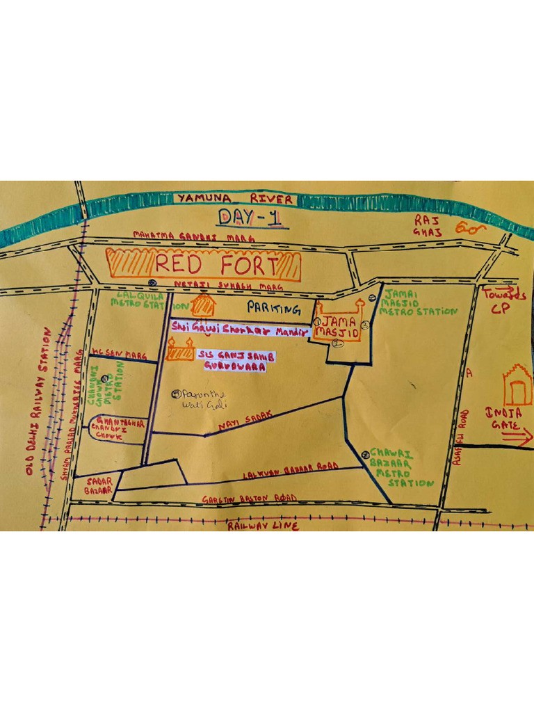 Delhi Maps | PDF