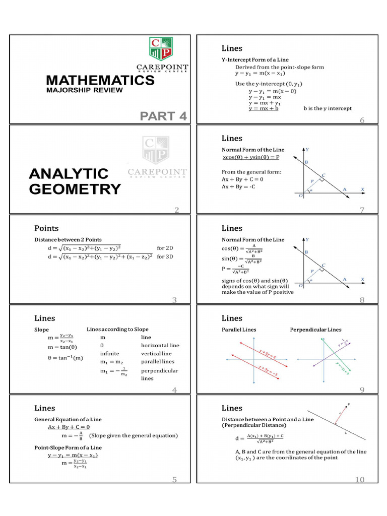 Math Handouts 4 | PDF