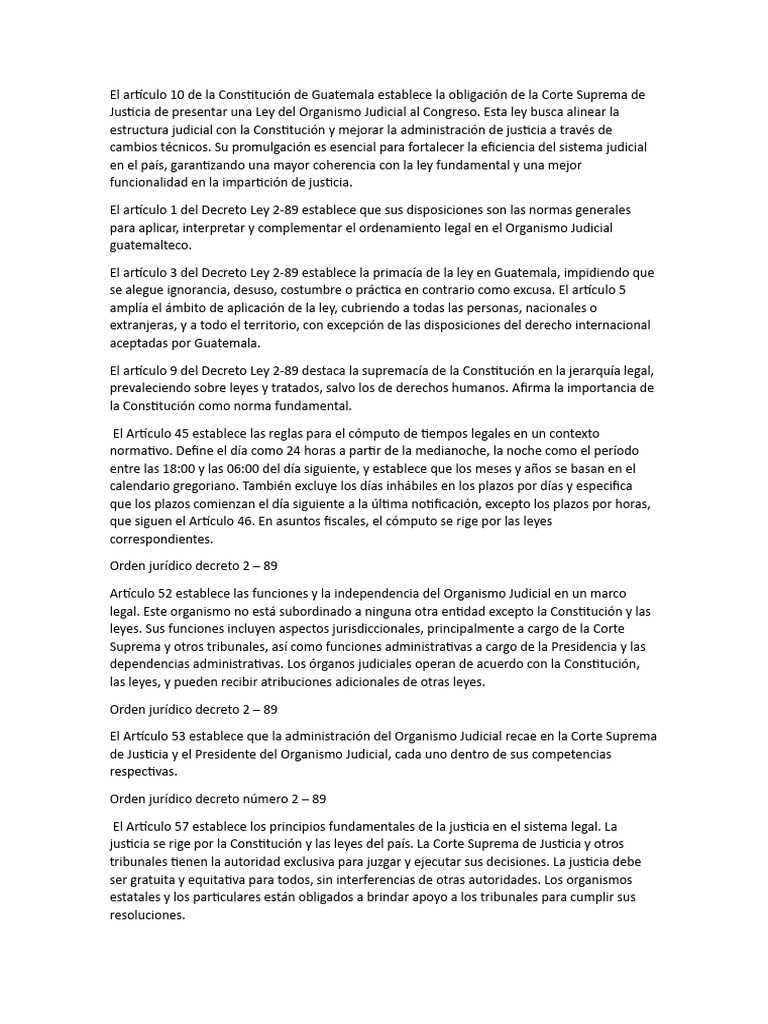 Orden Jurídico | PDF | Judicaturas | Juez