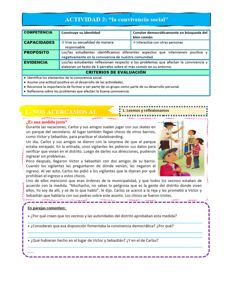 DPCC 1º | PDF | Socialización | Discriminación