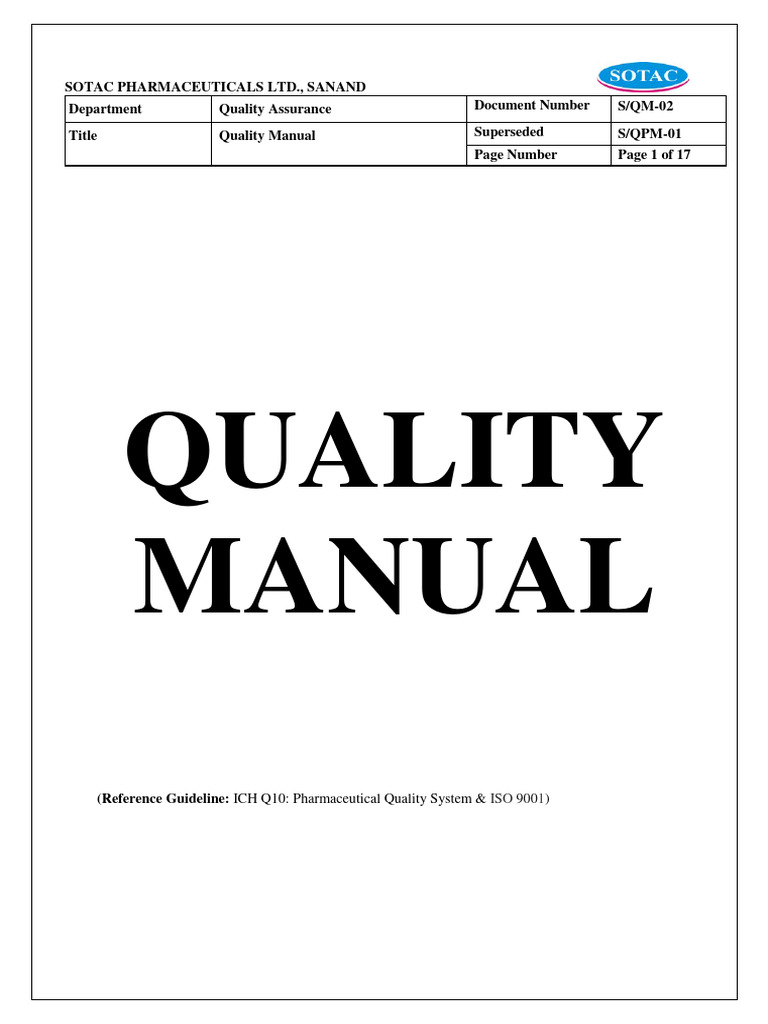 QA Quality-Manual | PDF | Quality Assurance | Verification And Validation