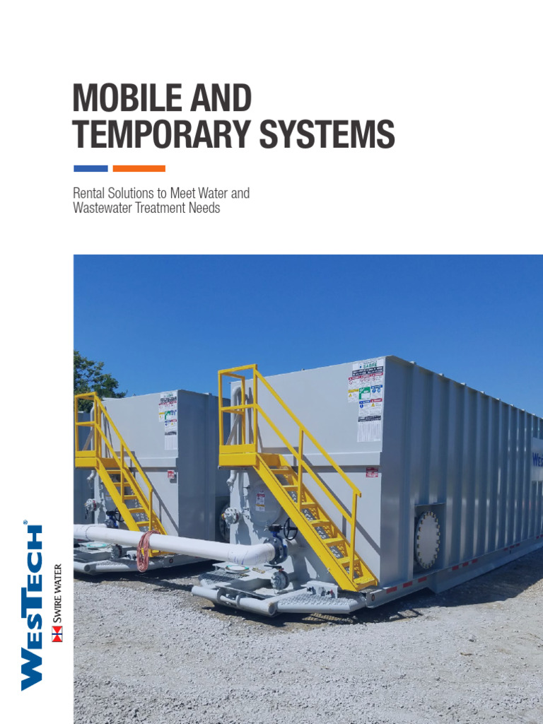 Mobile Water Treatment Rental Solutions | PDF | Sewage Treatment ...