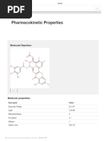 SwissADME Molecule 1 Analysis | PDF | Hydrogen Bond | Chemistry