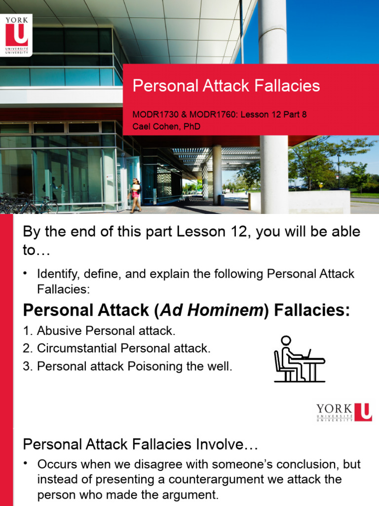 Understanding Personal Attack Fallacies | PDF | Fallacy