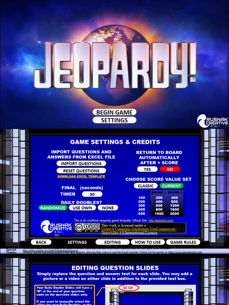 Jeopardy PPTM | PDF | Software | Computing