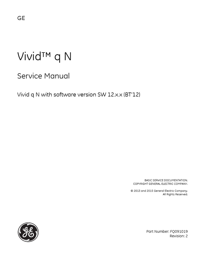 Vivid Q N | PDF | Electromagnetic Compatibility | Electrostatic Discharge
