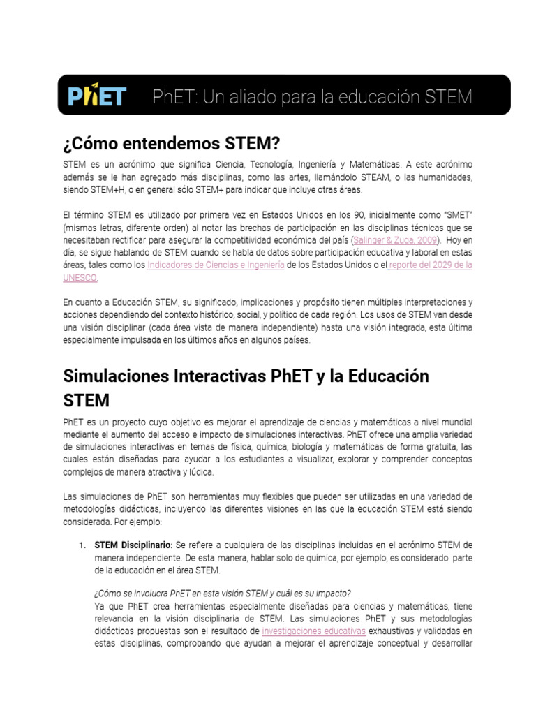 FrMoMy5VTe2lztpoxhoNCA - PhET Un Alidado para La Educacion STEM | PDF | Ciencia, Tecnología ...
