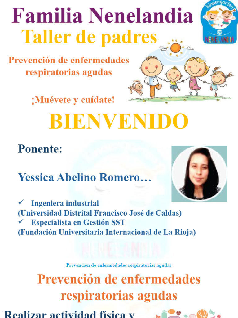 Presentación Taller Padres - Muevete y Cuidate | PDF | Vacunas | Enfermedades y trastornos