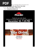 Chipotle Online Order Receipt Guide | PDF | Cooking, Food & Wine